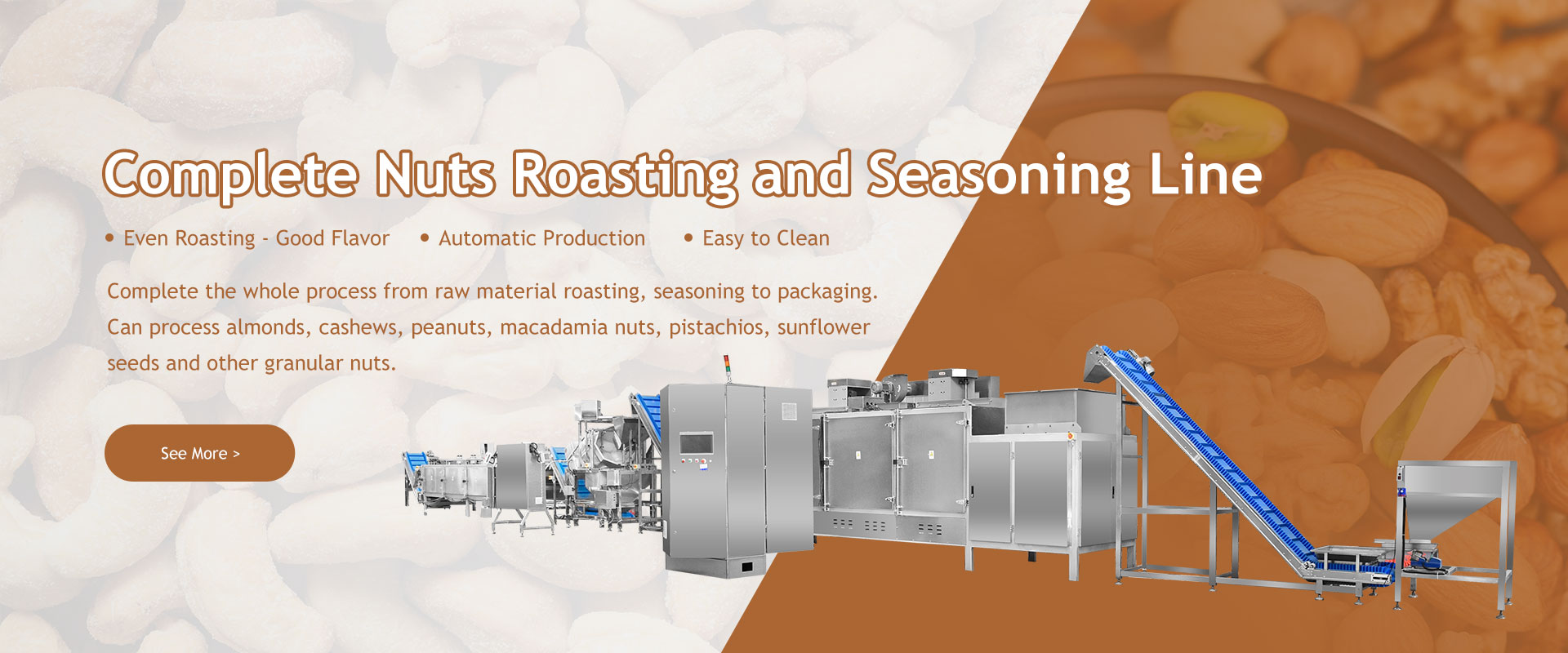 Peanut Butter Making Machine, Nuts Production Line - LFM
